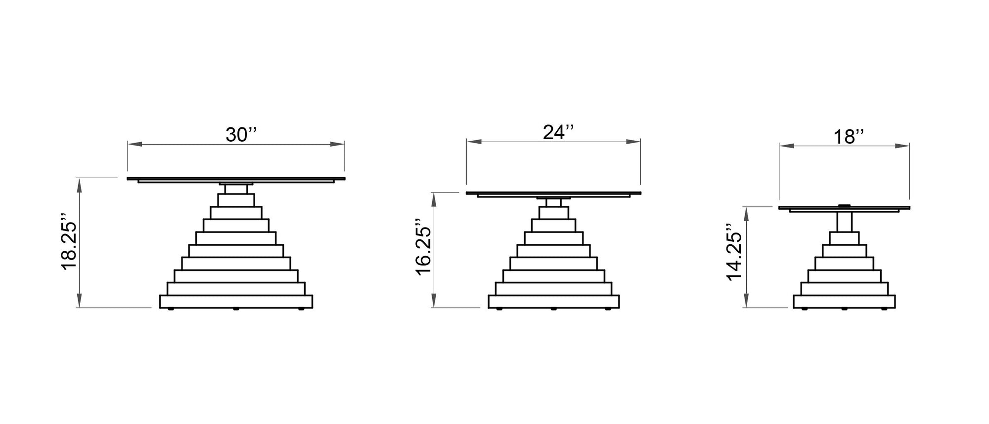 COSMOS CLUSTER CENTER TABLE - JOSMO