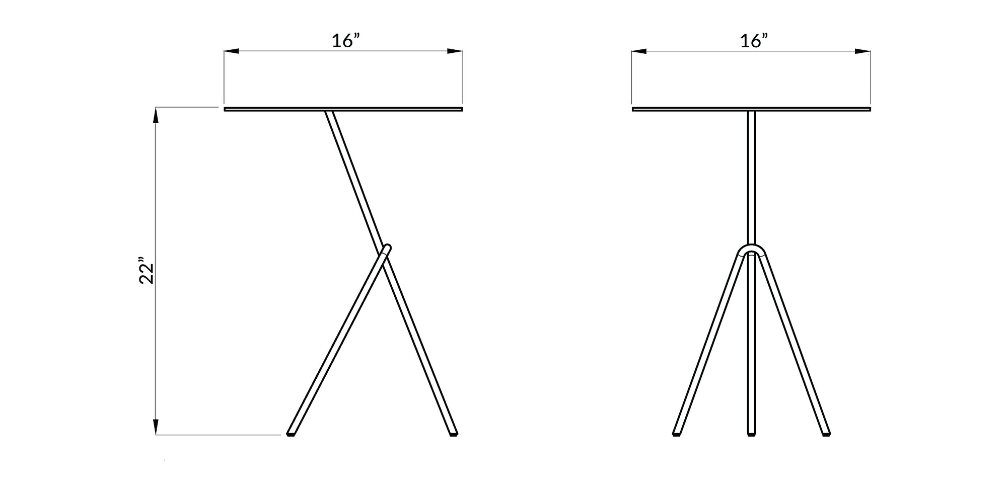 DIANA SIDE TABLE - JOSMO