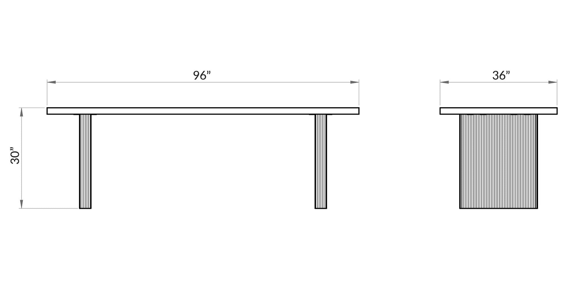 RYGA DINING TABLE - JOSMO